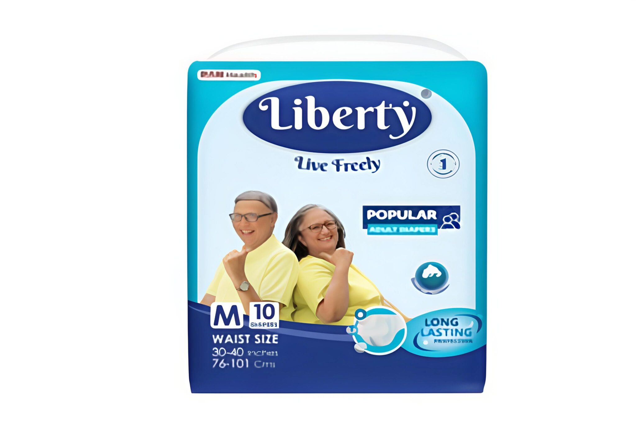 Liberty Diapers Size M*10 – Gupta Agencies